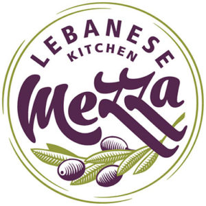 Brand identity design for Mezza Lebanese Kitchen