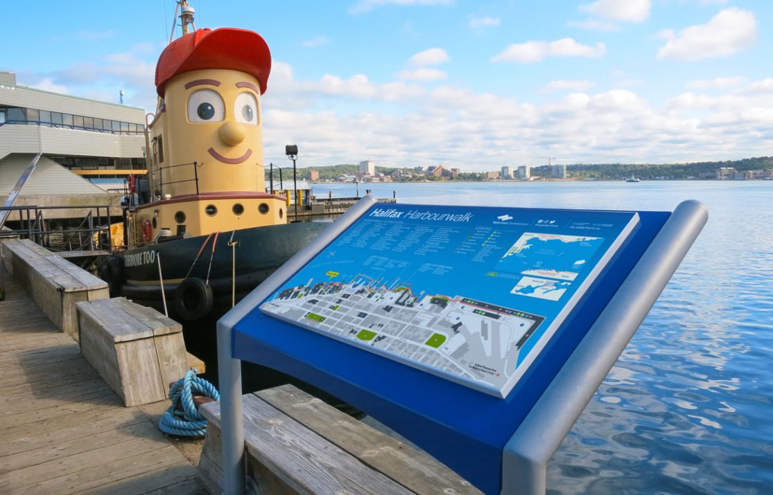 Waterfront Development Inc. - Harbourwalk Wayfinding Signage